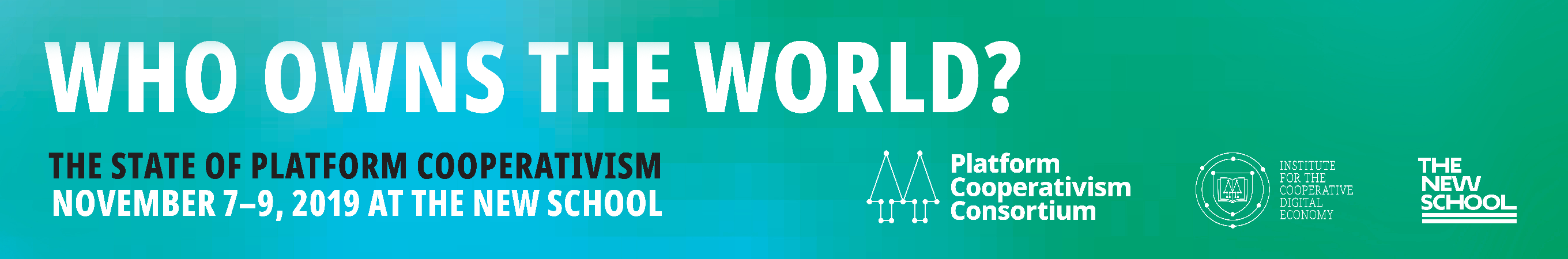Who Owns the World? The State of Platform Cooperativism | Platform Cooperativism Consortium